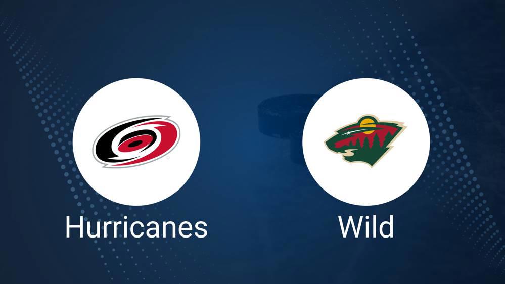 Where to Watch Carolina Hurricanes vs. Minnesota Wild on TV or ...