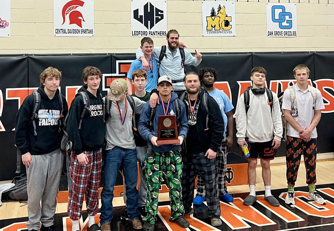 HS wrestling: Falcons regional champs; 20 Rowan wrestlers qualify for ...