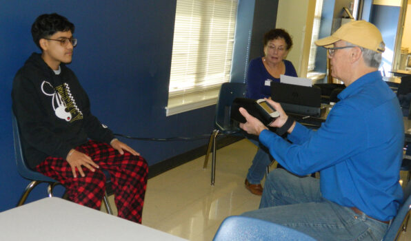 Spot check: School celebrates students, offers vision screening ...