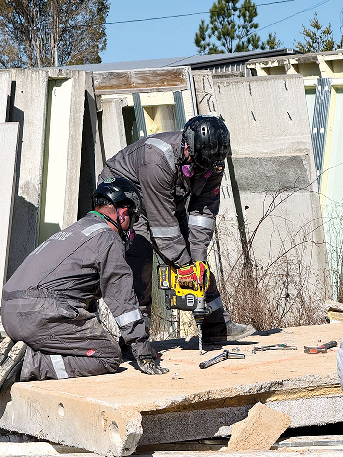 Firefighters get hands on with structural collapse training | Salisbury Post