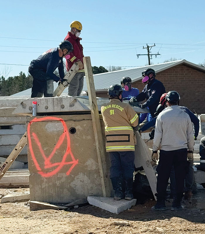 Firefighters get hands on with structural collapse training | Salisbury ...
