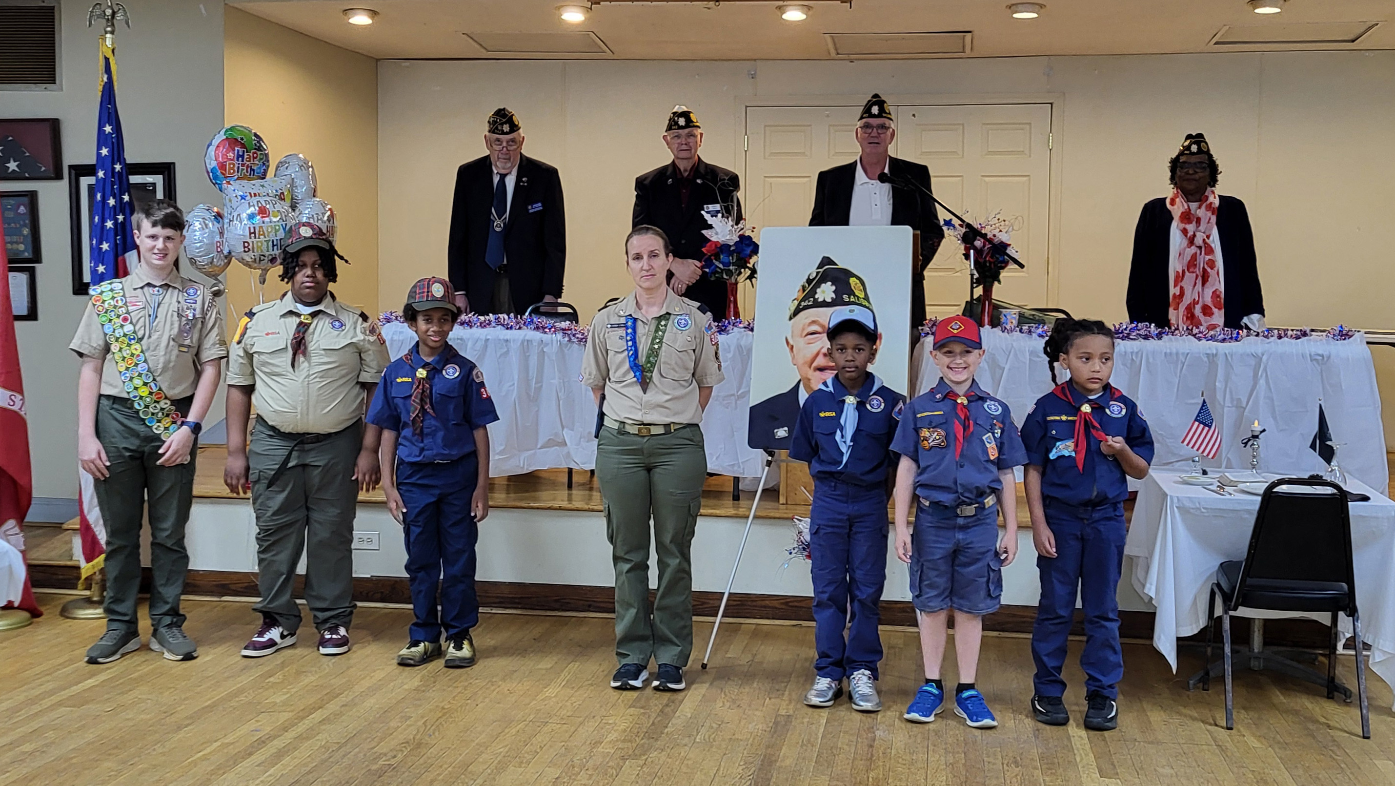 Remembering one of their own; Legion Post 342 presents first ...