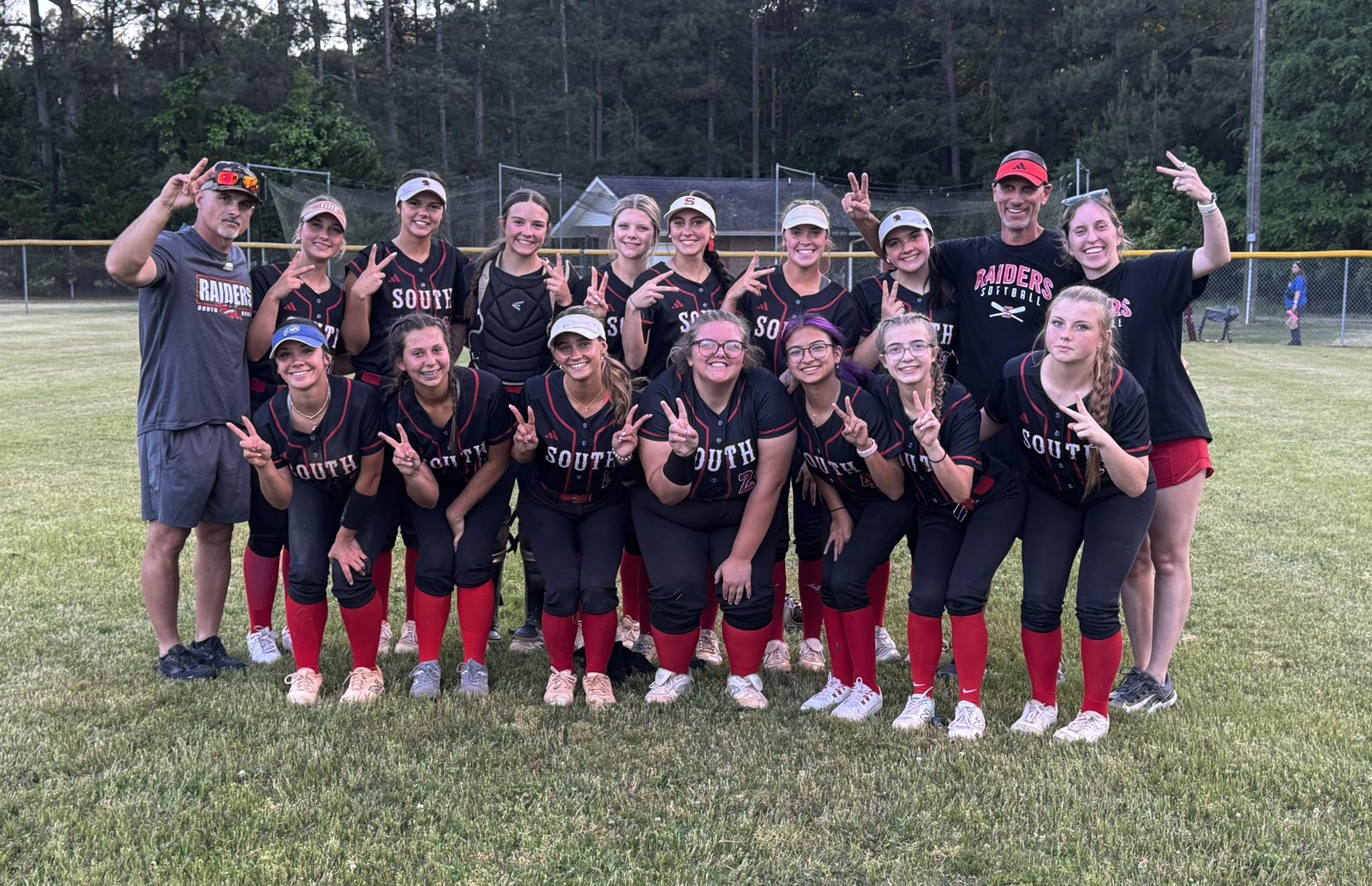 High school softball roundup: Mustangs, Falcons, Raiders win first ...