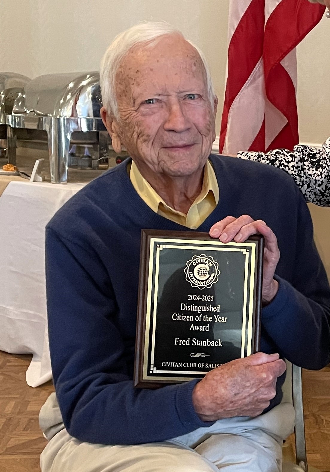 Fred Stanback honored as Civitan Club of Salisbury Citizen of the Year ...